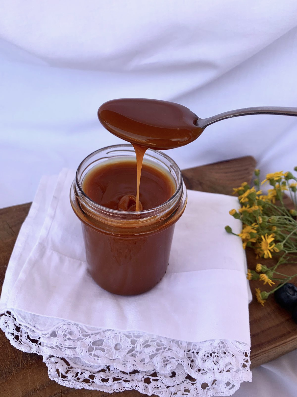 Homemade caramel with sea salt - Sunday Cooking