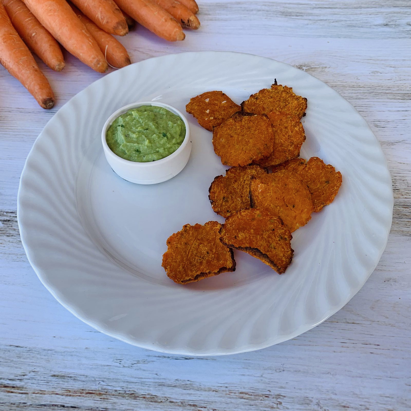 Healthy carrot chips - Sunday Cooking